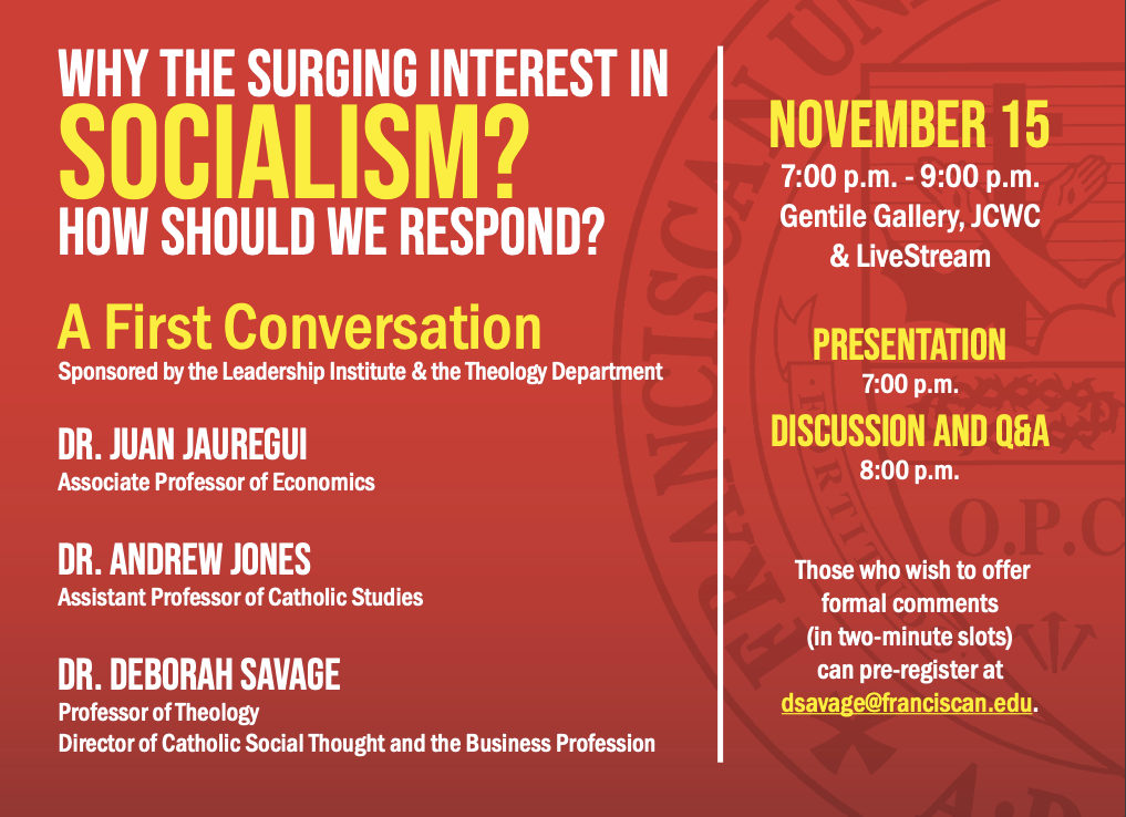 Why The Surging Interest in Socialism? How Should We Respond?