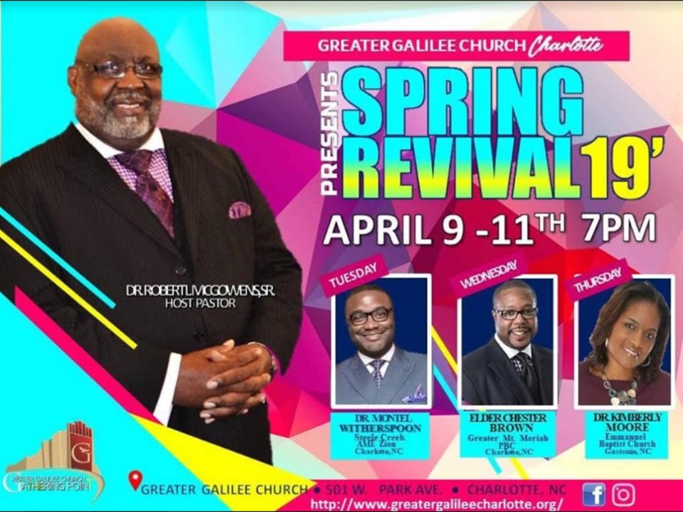 7:00 PM Spring Revival 4/10/2019