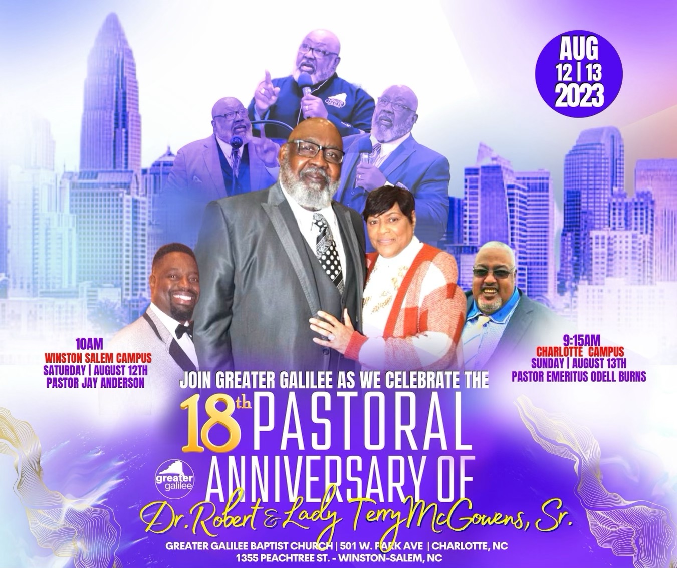 Sunday Morning Worship Experience - Charlotte Campus - 08/13/2023