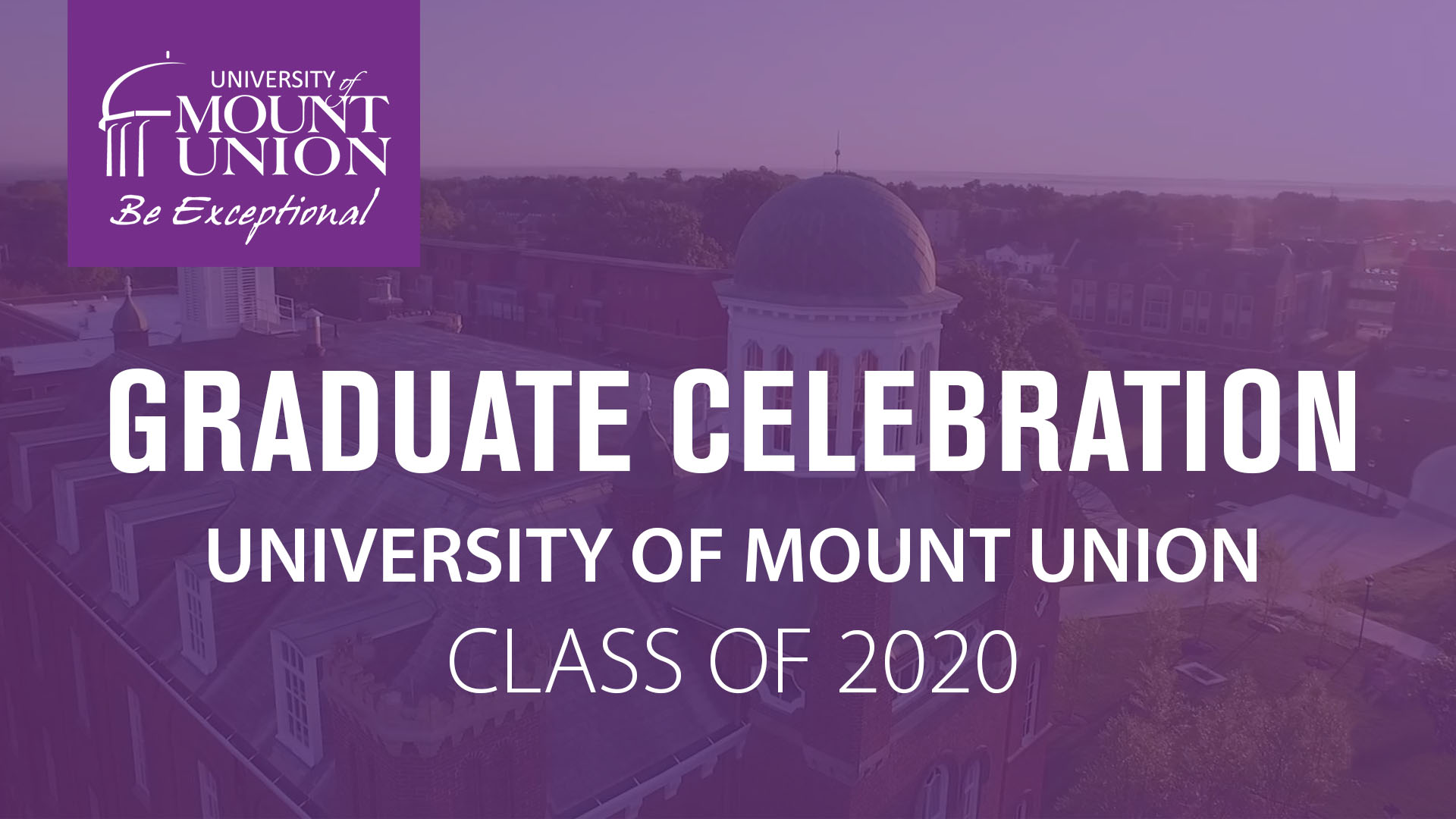 Mount Union Graduate Celebration 2020