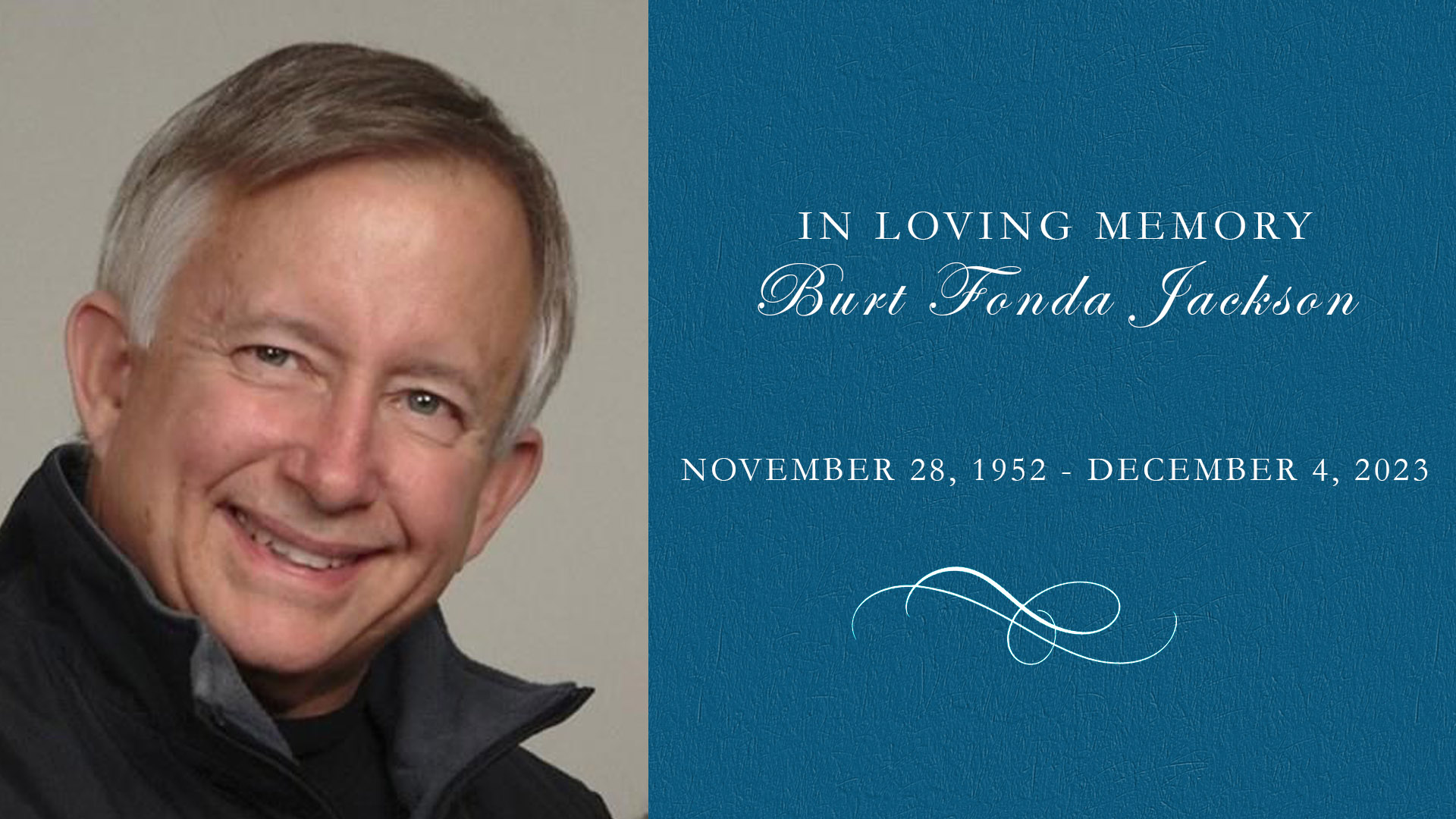 Burt Jackson Memorial Service