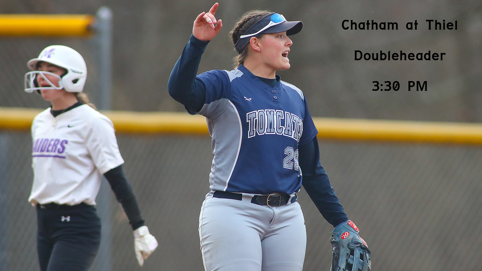 Softball: Chatham at Thiel