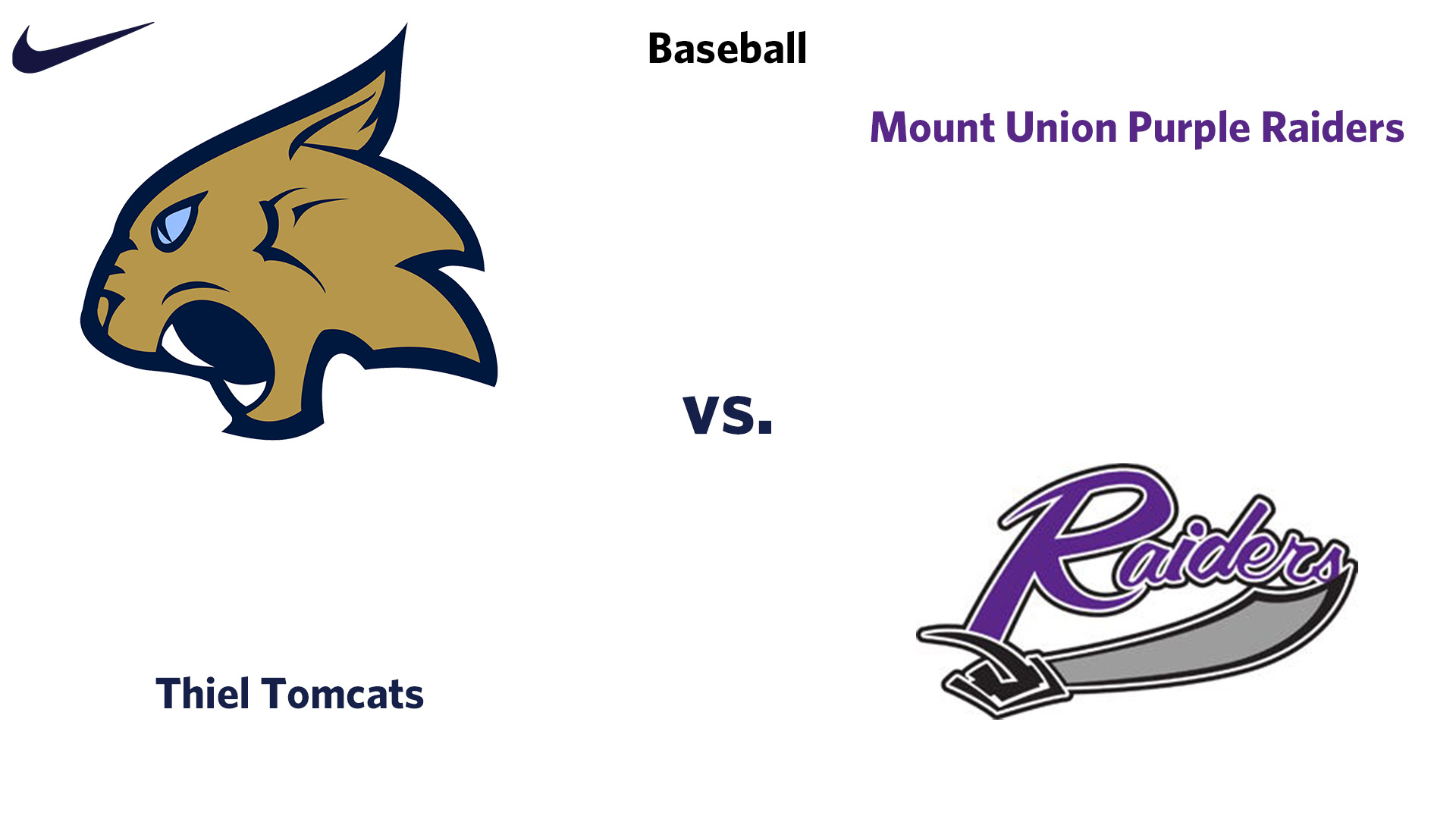 BASE: Thiel vs. Mount Union