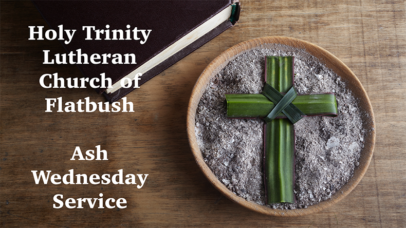 Ash Wednesday 8PM Service
