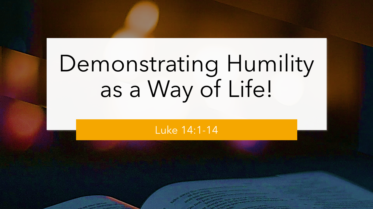 (Previously Recorded) Demonstrating Humility as a Way of Life