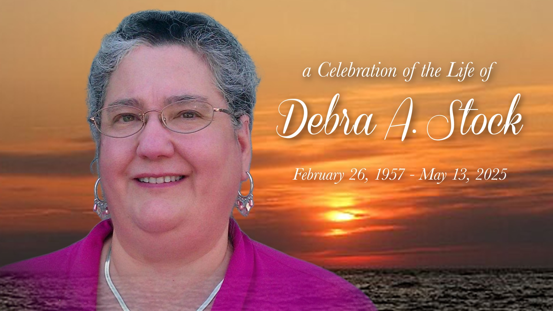 A Celebration of the Life of Debbie Stock