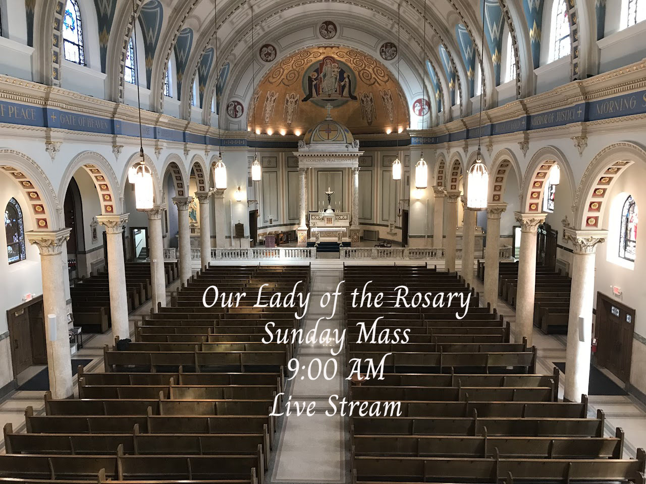 Our Lady - Sunday Masses