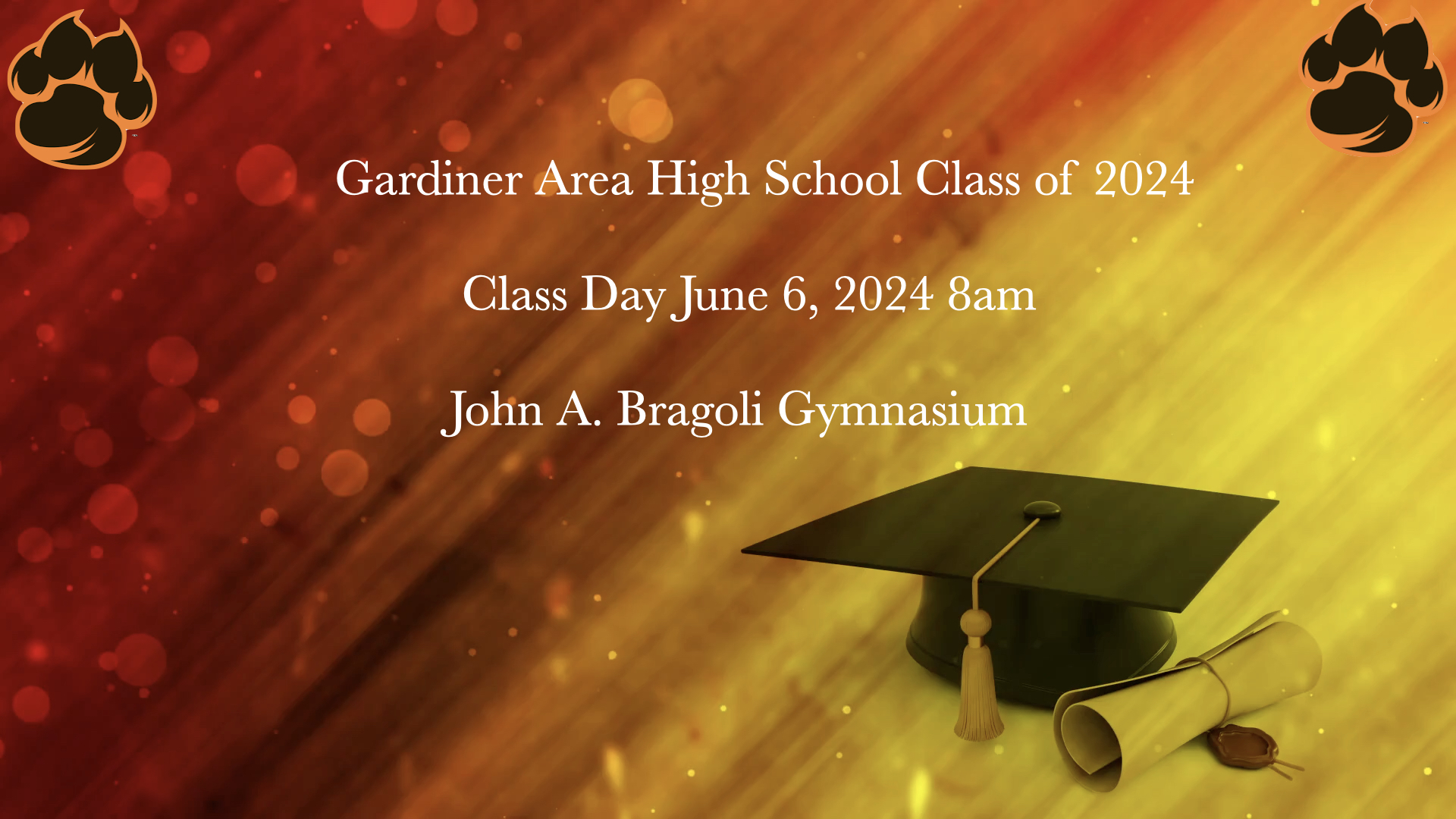Class Day 2024 Gardiner Area High School