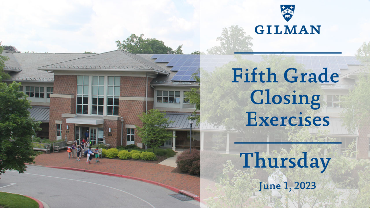 Fifth Grade Closing Exercises