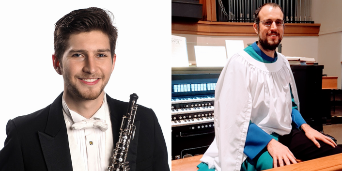 Wednesday Quarantina Concert - Jonathan Gentry, Oboe w/ James Guyer, Organ