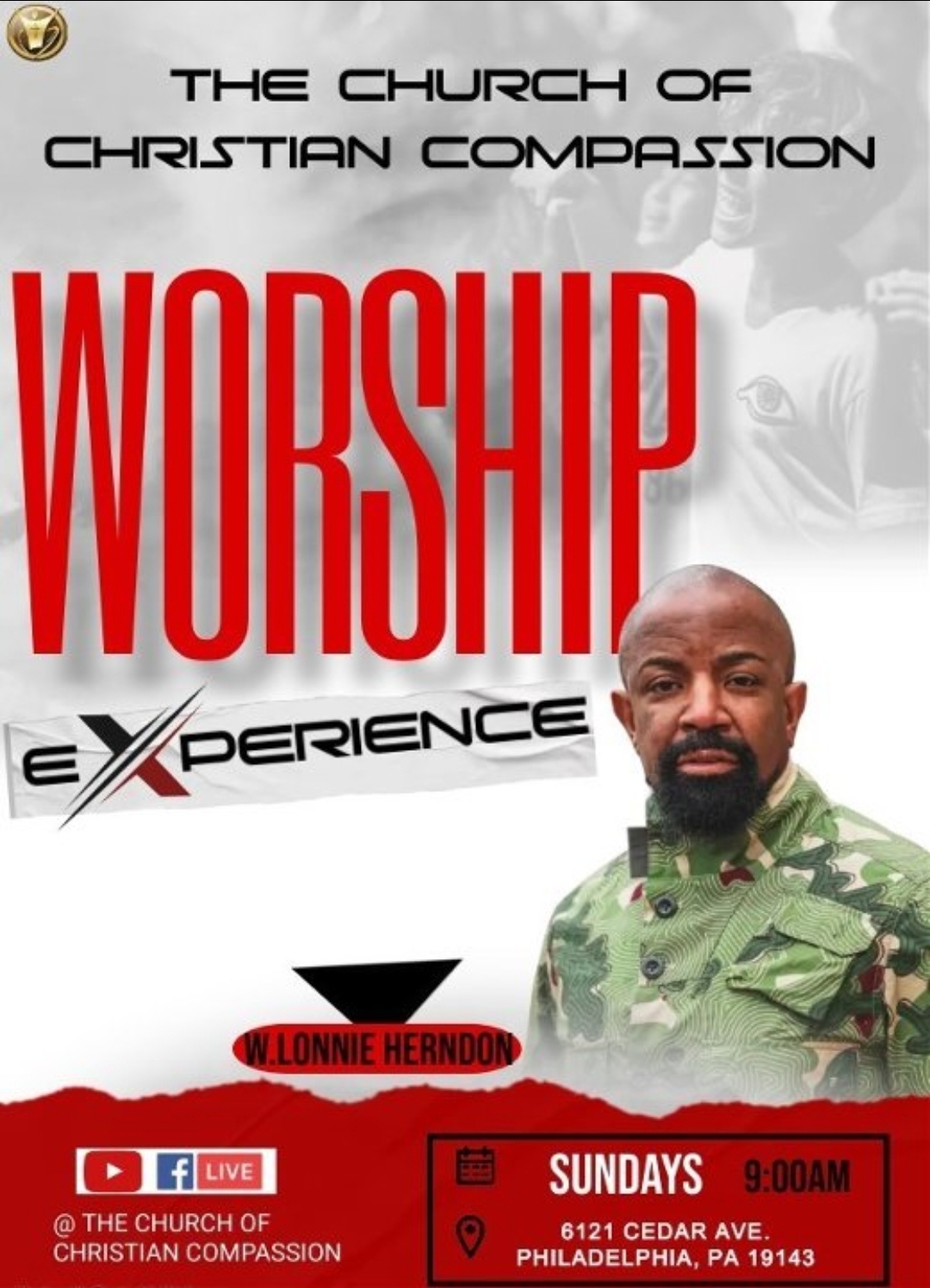 All broadcasts for The Church of Christian Compassion - Philadelphia, PA