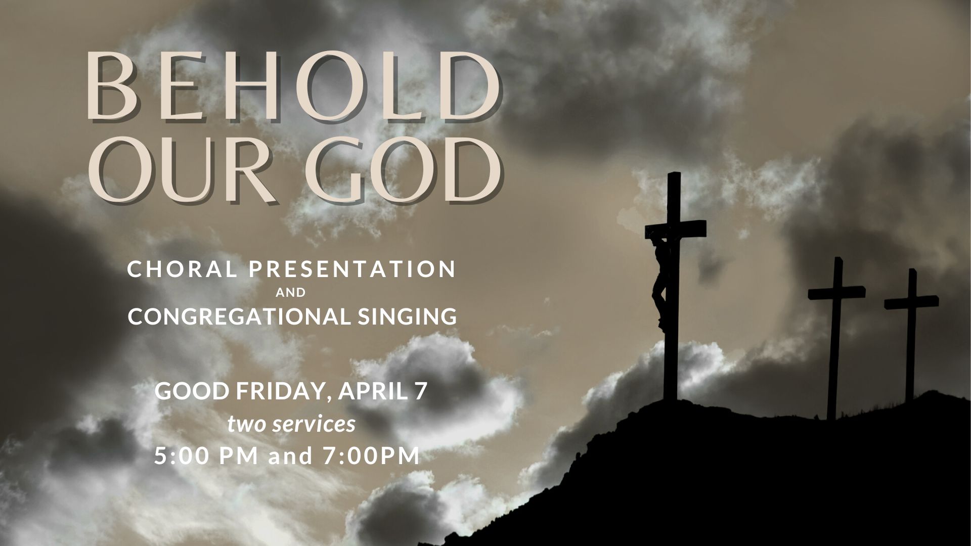 Good Friday Service - 7:00 PM