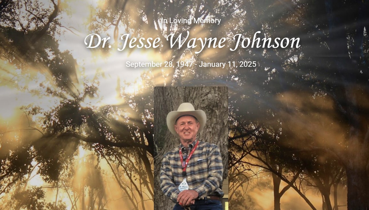 Dr. Jesse Wayne Johnson Livestream - Klein Funeral Home Tomball