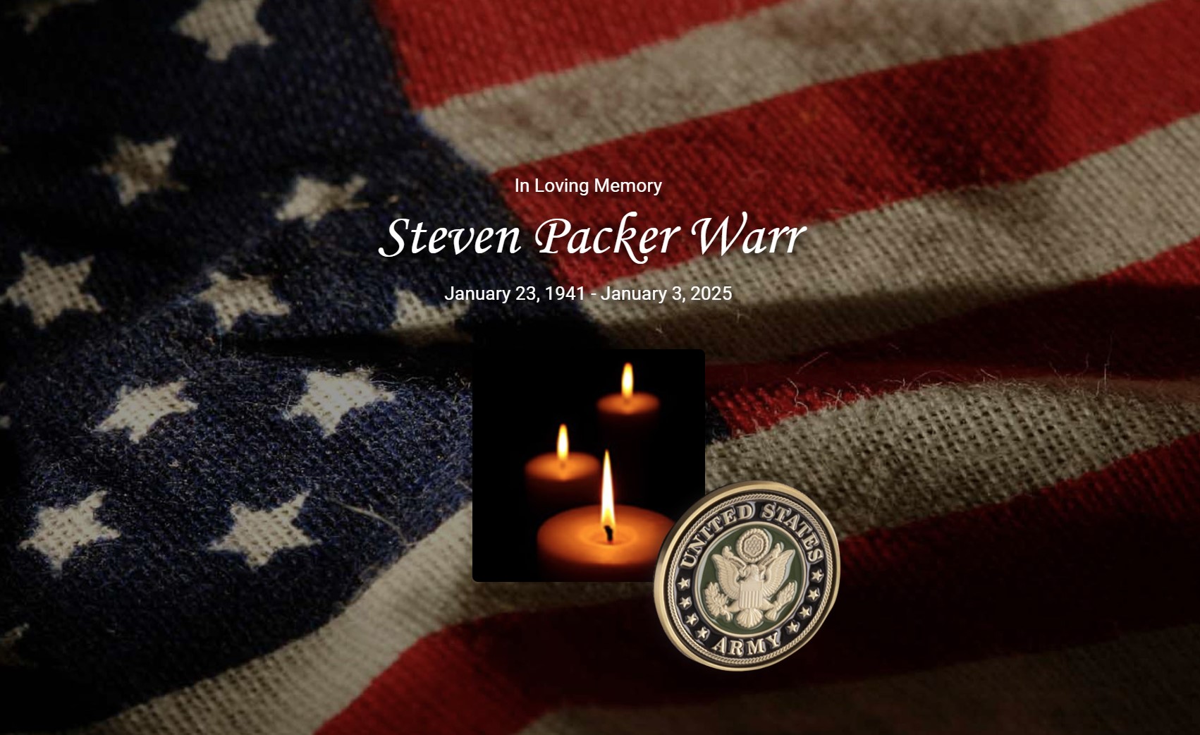 Steven Packer Warr - Klein Funeral Home Tomball