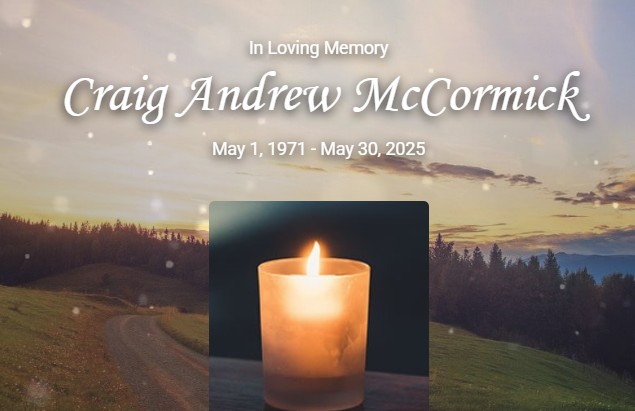 Craig McCormick Livestream - Klein Funeral Home Tomball