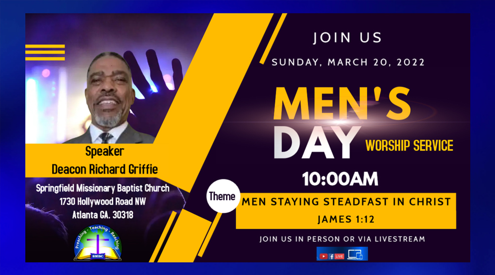 Men's Day Worship Service