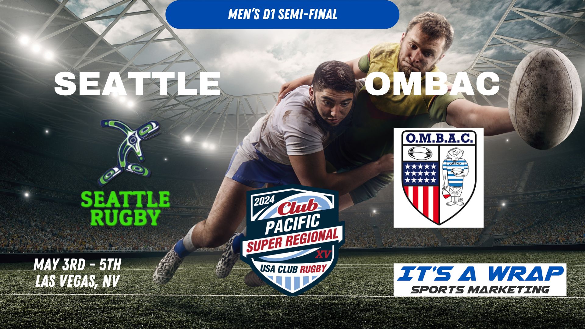 F11-10:00: Men's D1 Semi-Finals - Seattle vs OMBAC