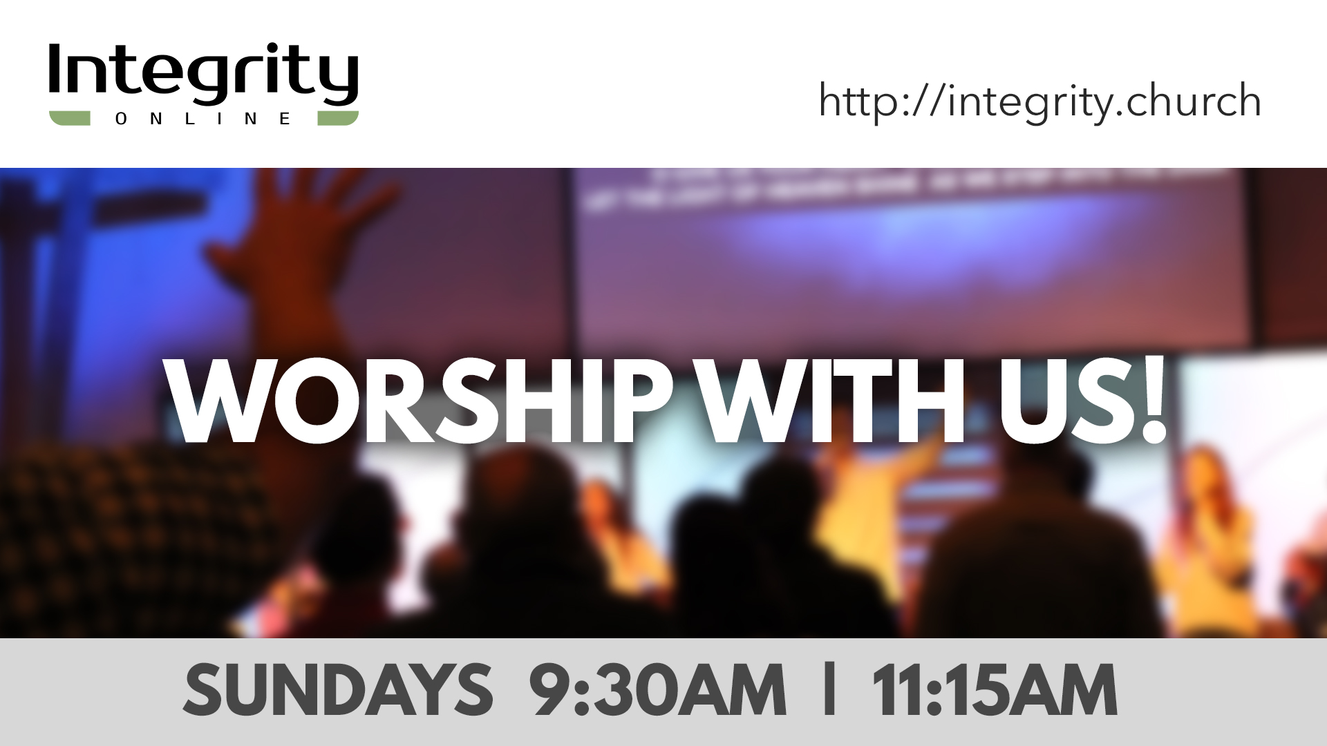 All broadcasts for Integrity Church - Yaphank, New York