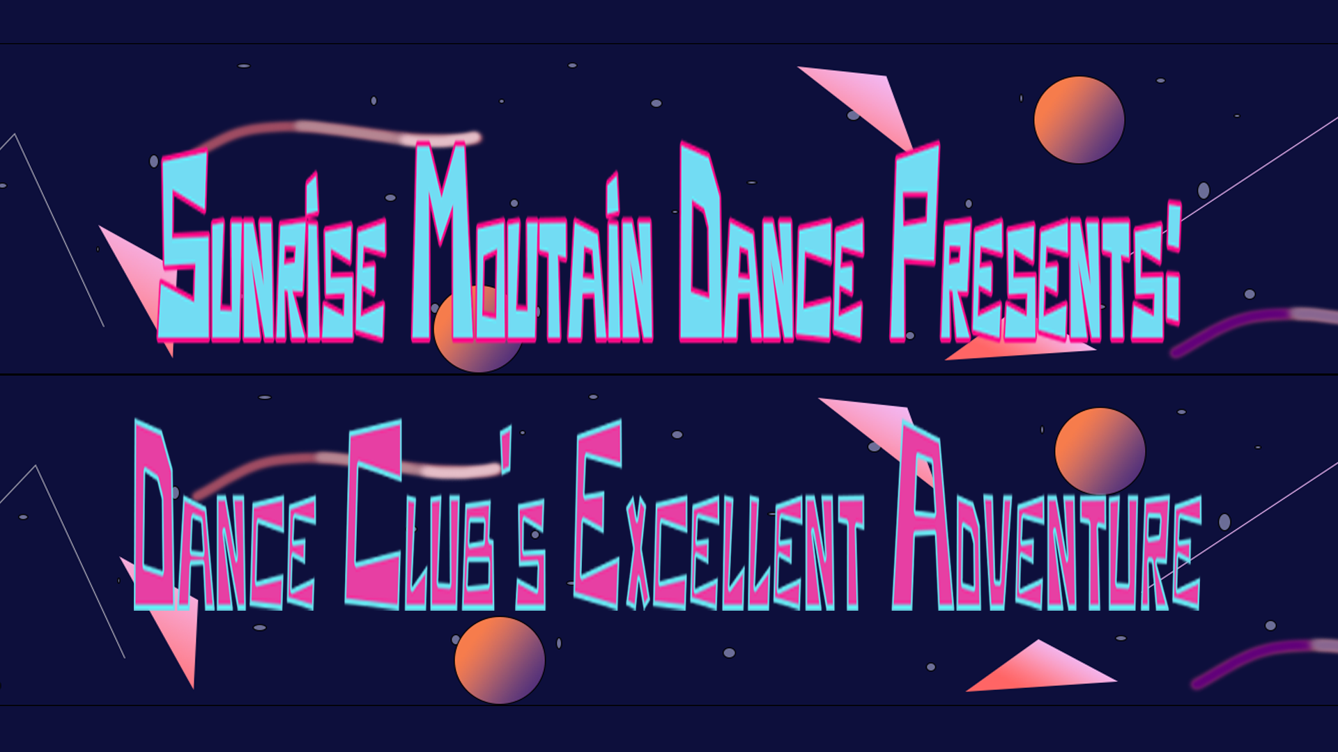 2023 Spring Dance Concert: Dance Club's Excellent Adventure
