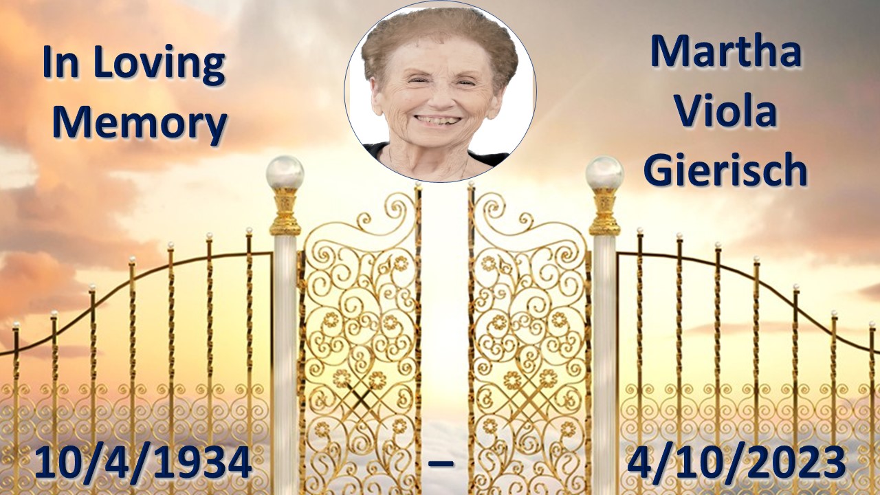 Celebration of the Life of Viola Gierisch