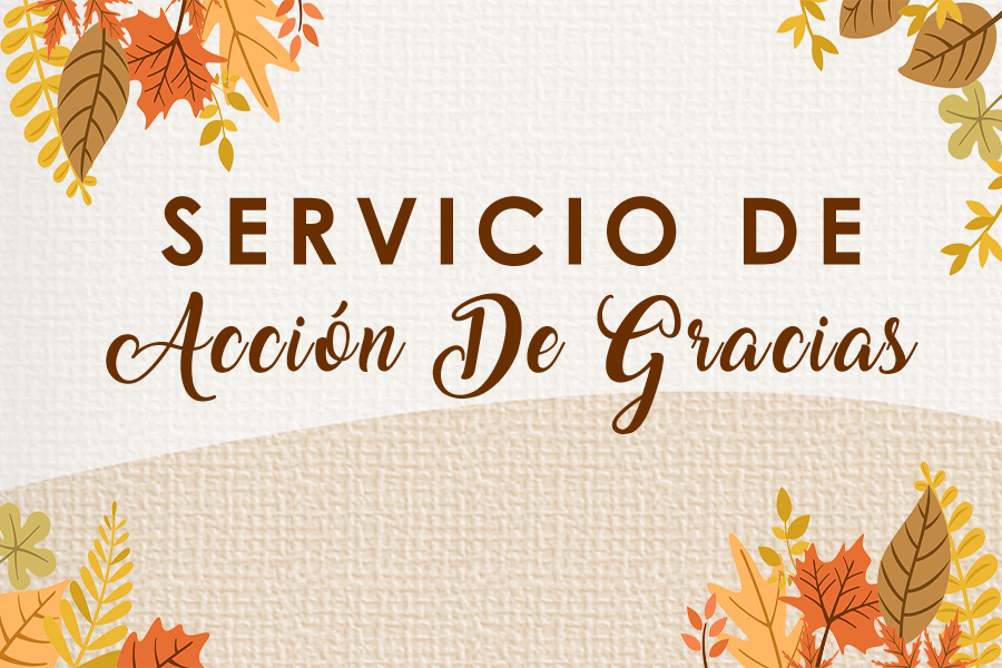 Servicio de acción de gracias