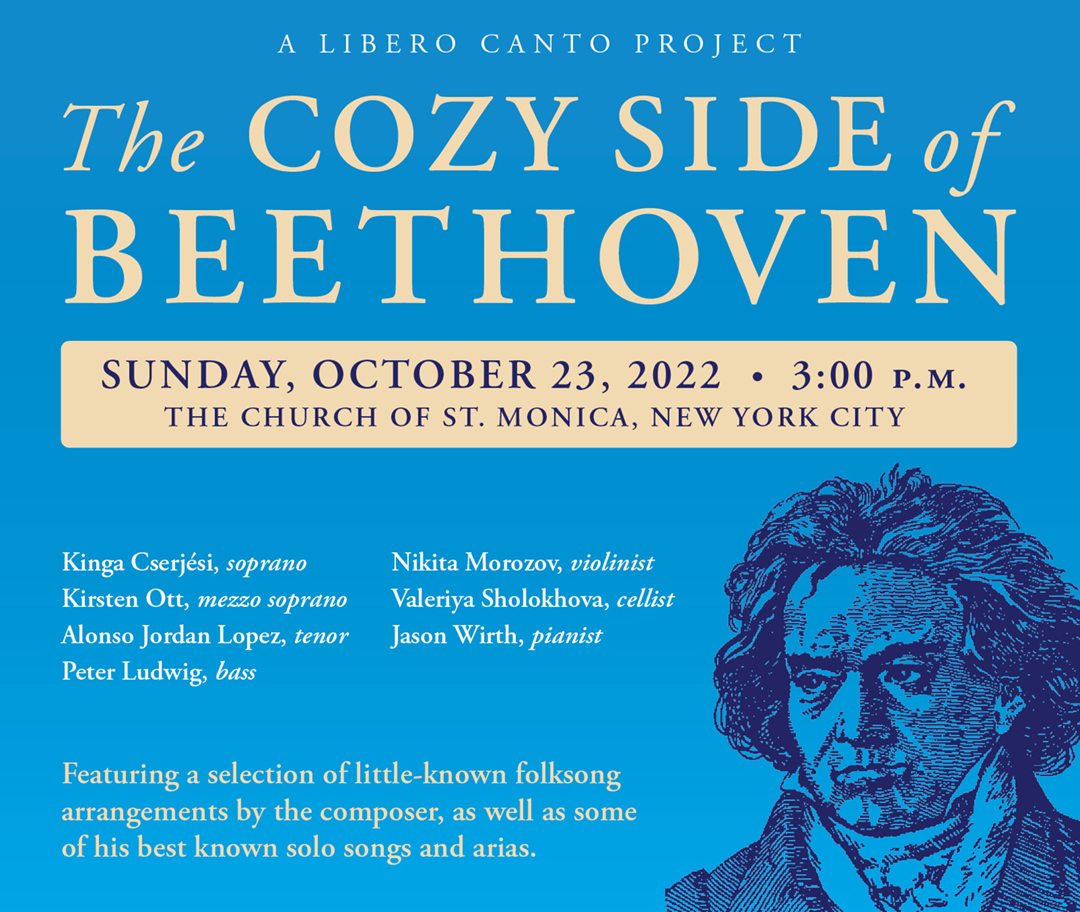 The Concert Series: Libero Canto - The Cozy Side Of Beethoven