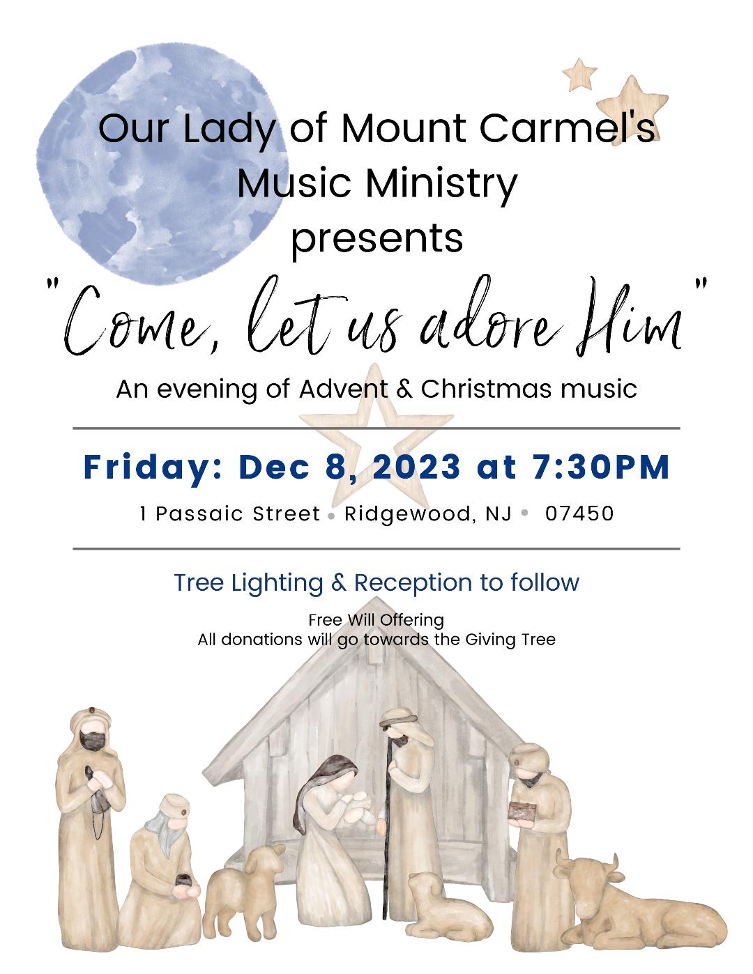 OLMC Advent - Christmas & Tree Lighting Concert 2023