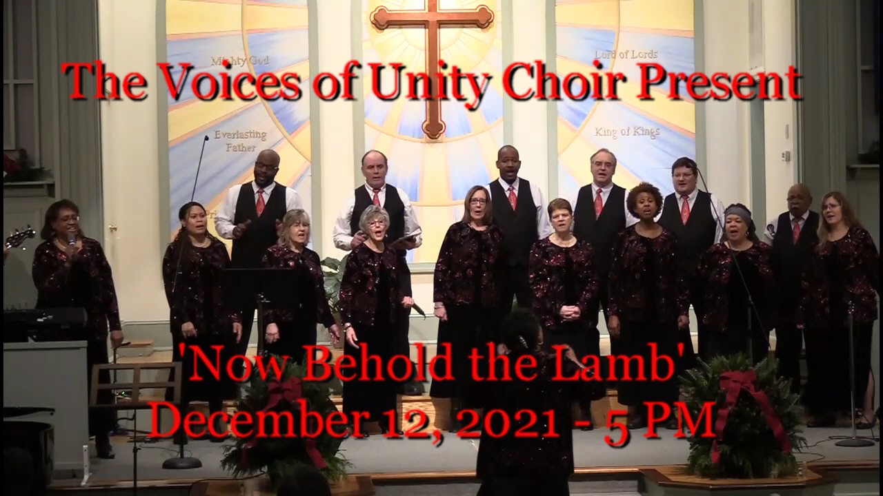 The Voice of Unity Choir Christmas 2021
