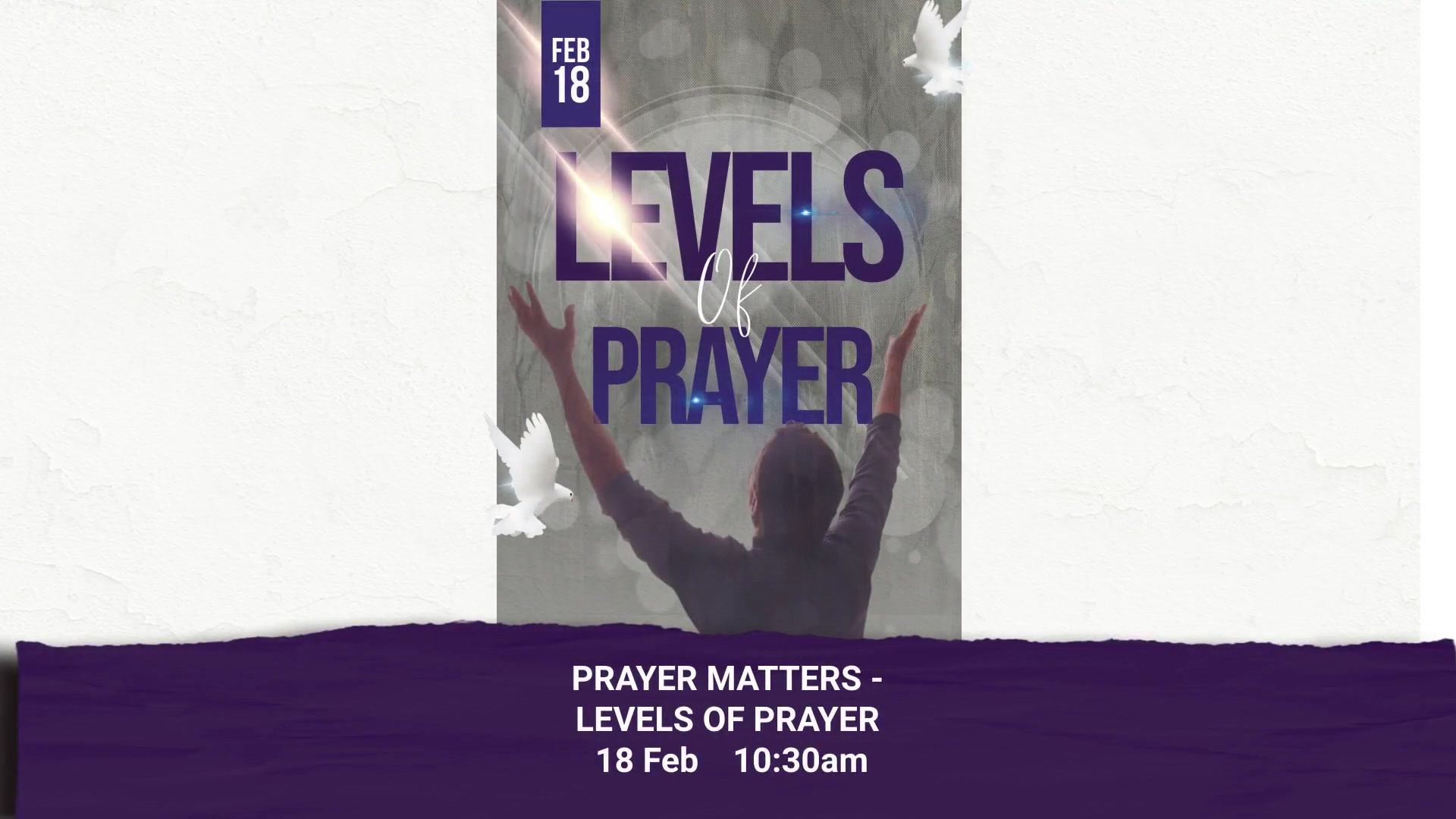 Prayer Matter - Levels of Prayer