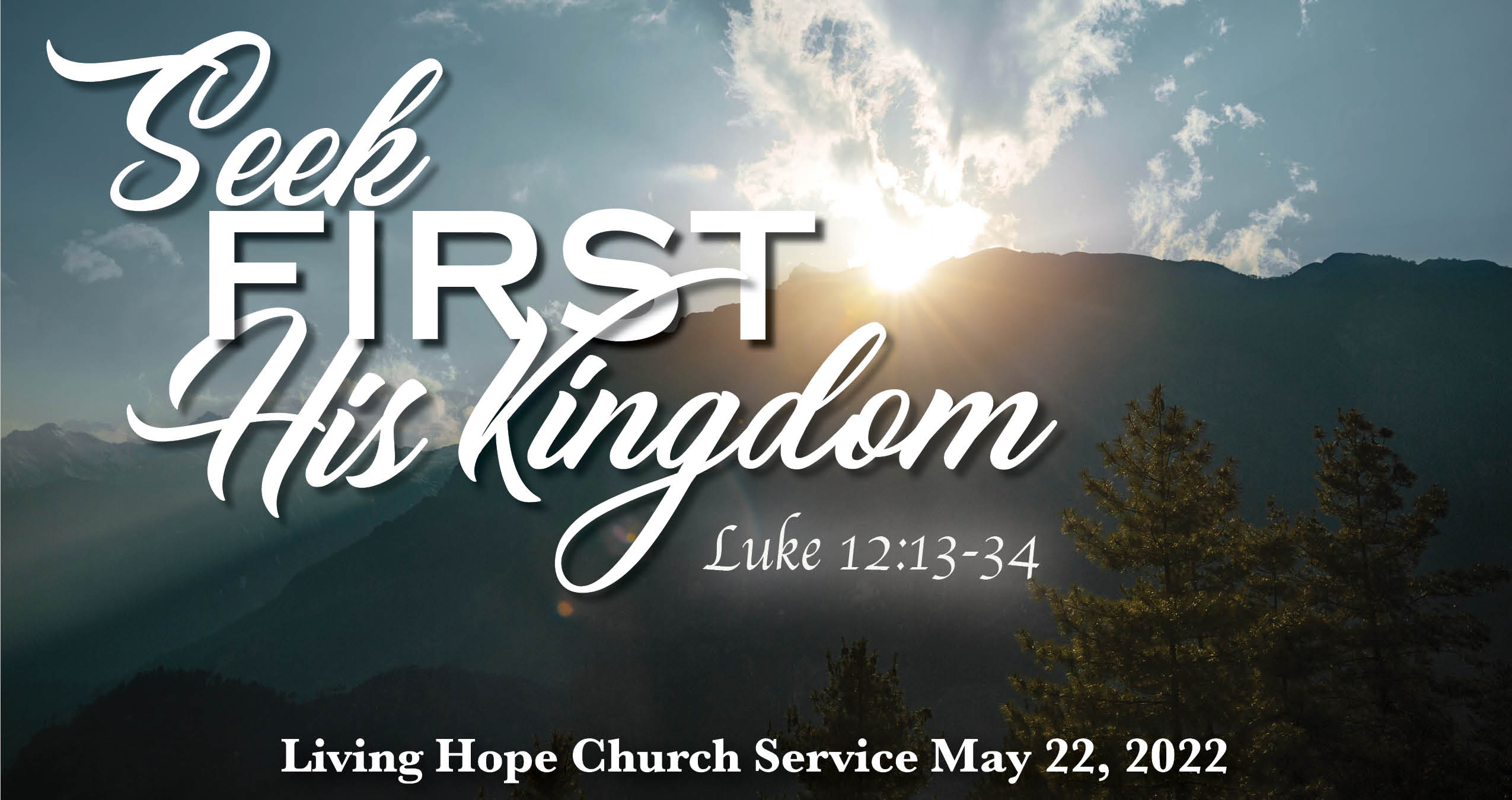 May 22, 2022 Service