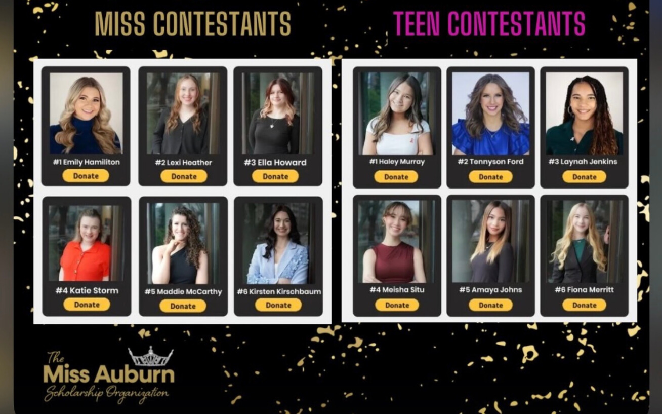 Miss Auburn & Miss Auburn's Teen 2026 Competition