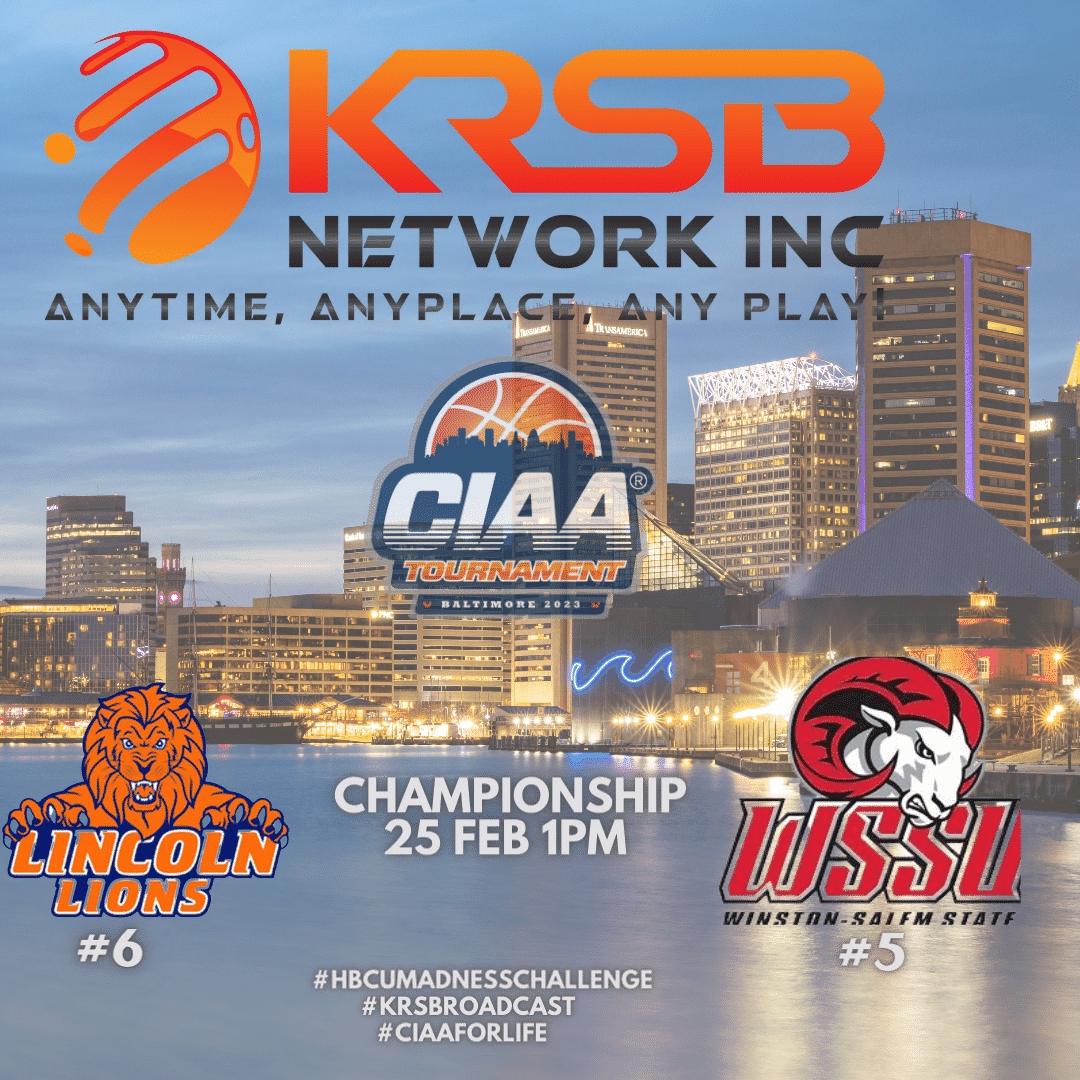 2023 CIAA Basketball Tournament Men's Championship # 6 Lincoln Lions vs ...