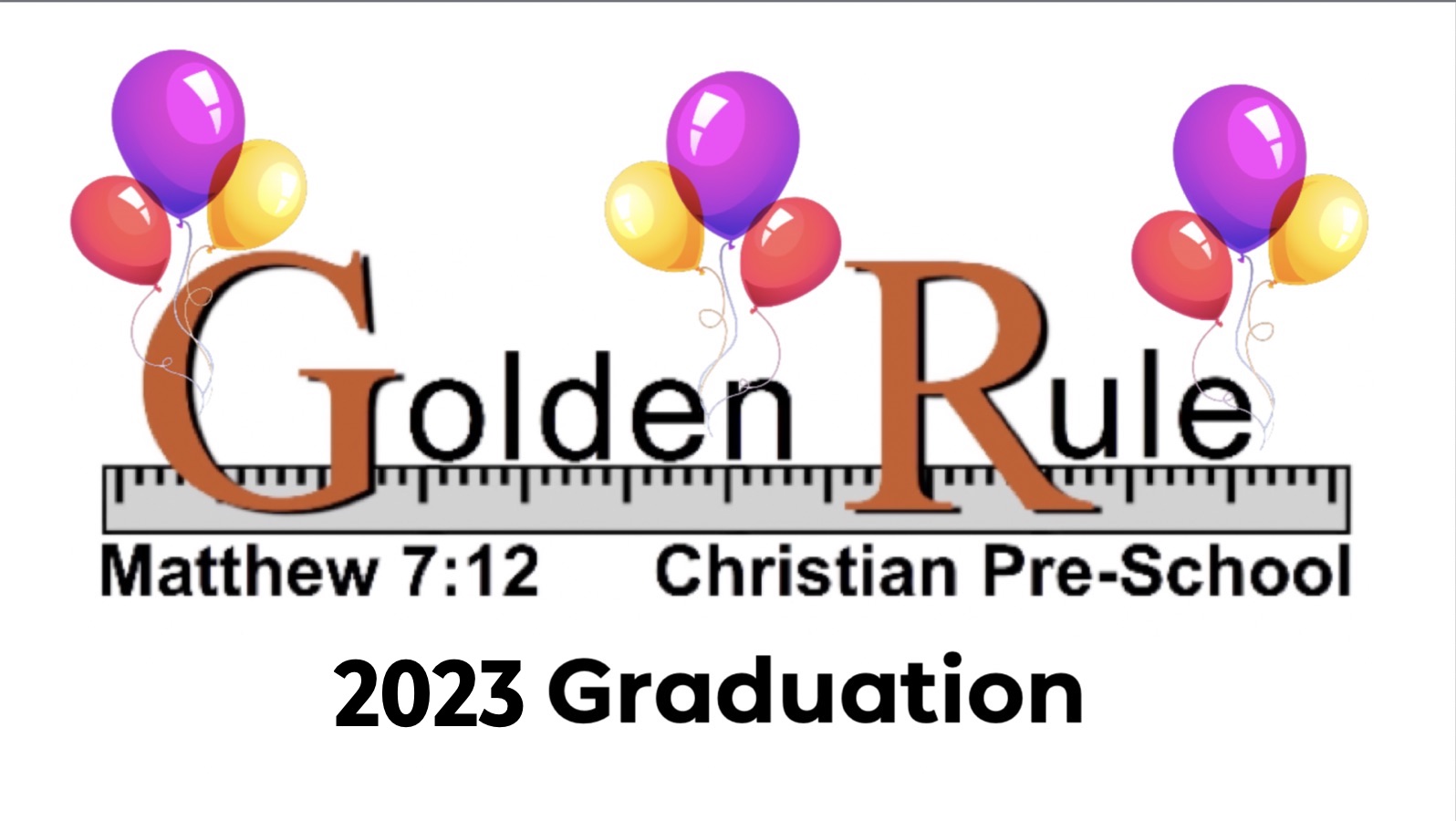 Golden Rule Graduation 2023