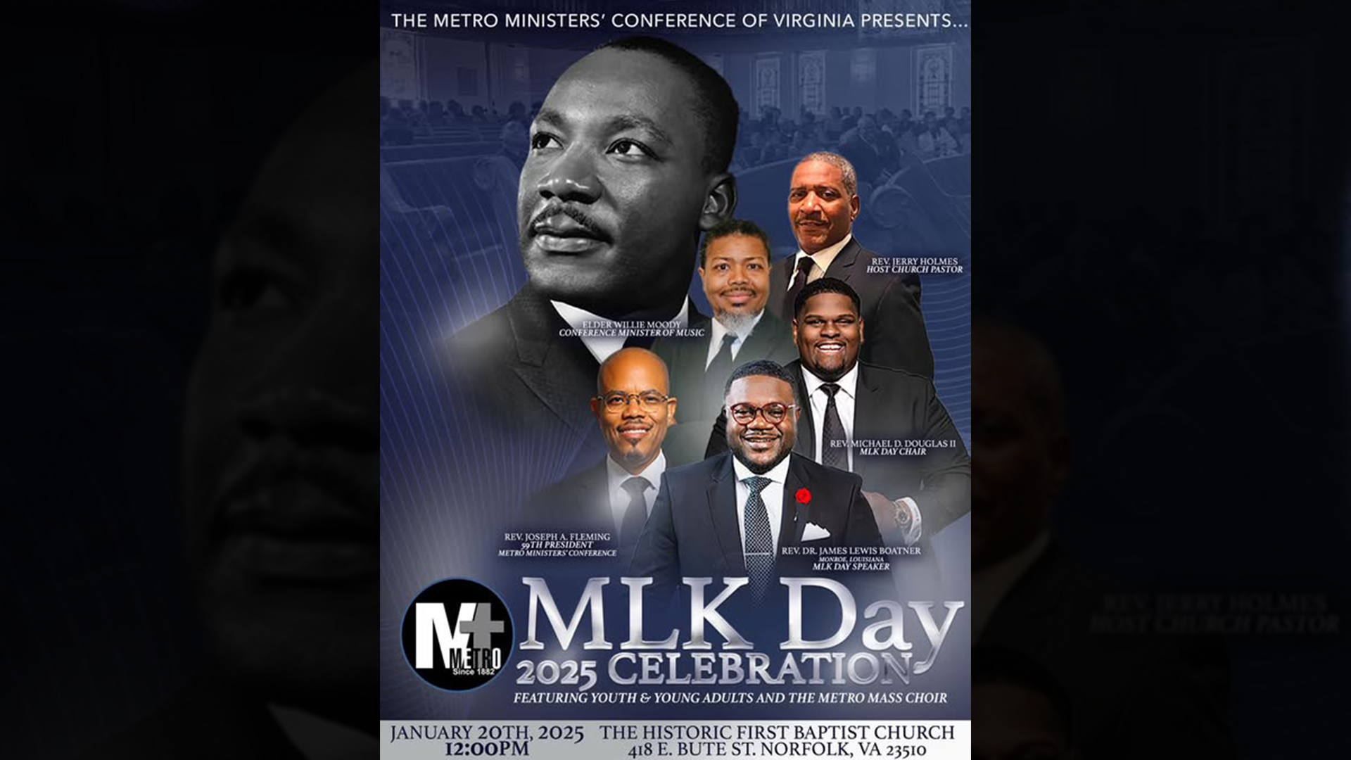 The Metro Ministers' Conference of Virginia Annual MLK Day 2025 Celebration