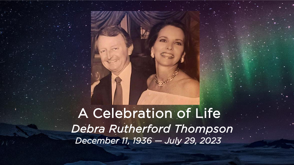 Celebration of Life - Debra Thompson
