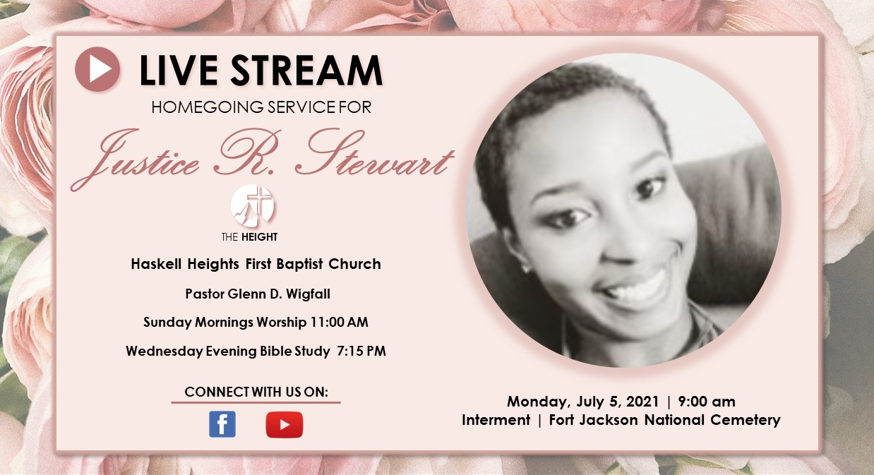 Homegoing Service for Sister Justice Stewart