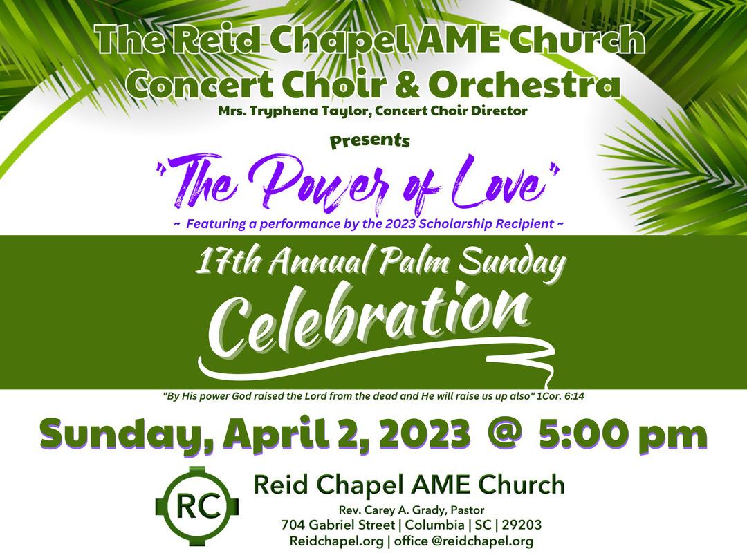 Reid Chapel Community Concert Choir-Easter Concert 2023