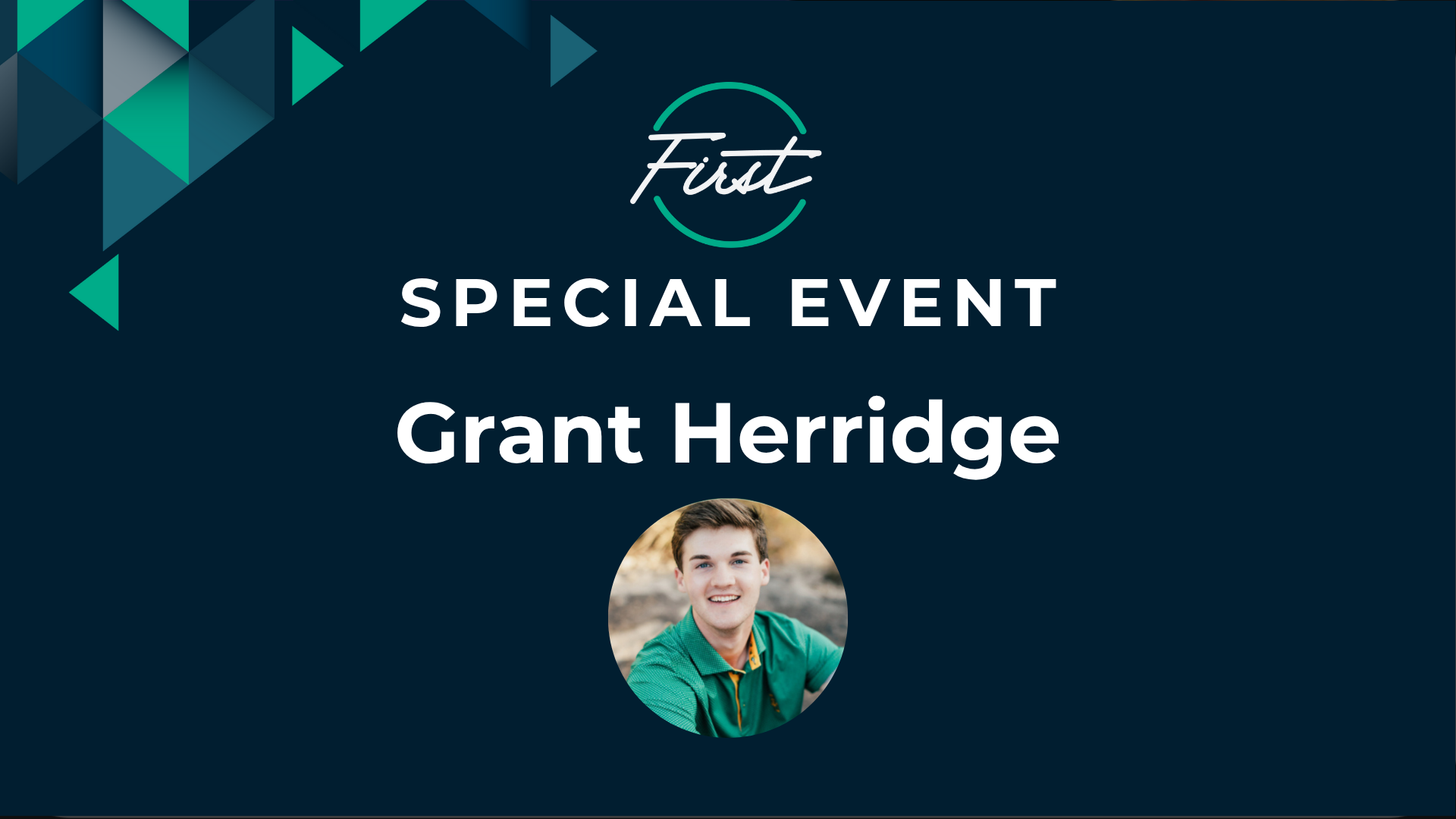 Grant Herridge - Video Available until Jun 27th