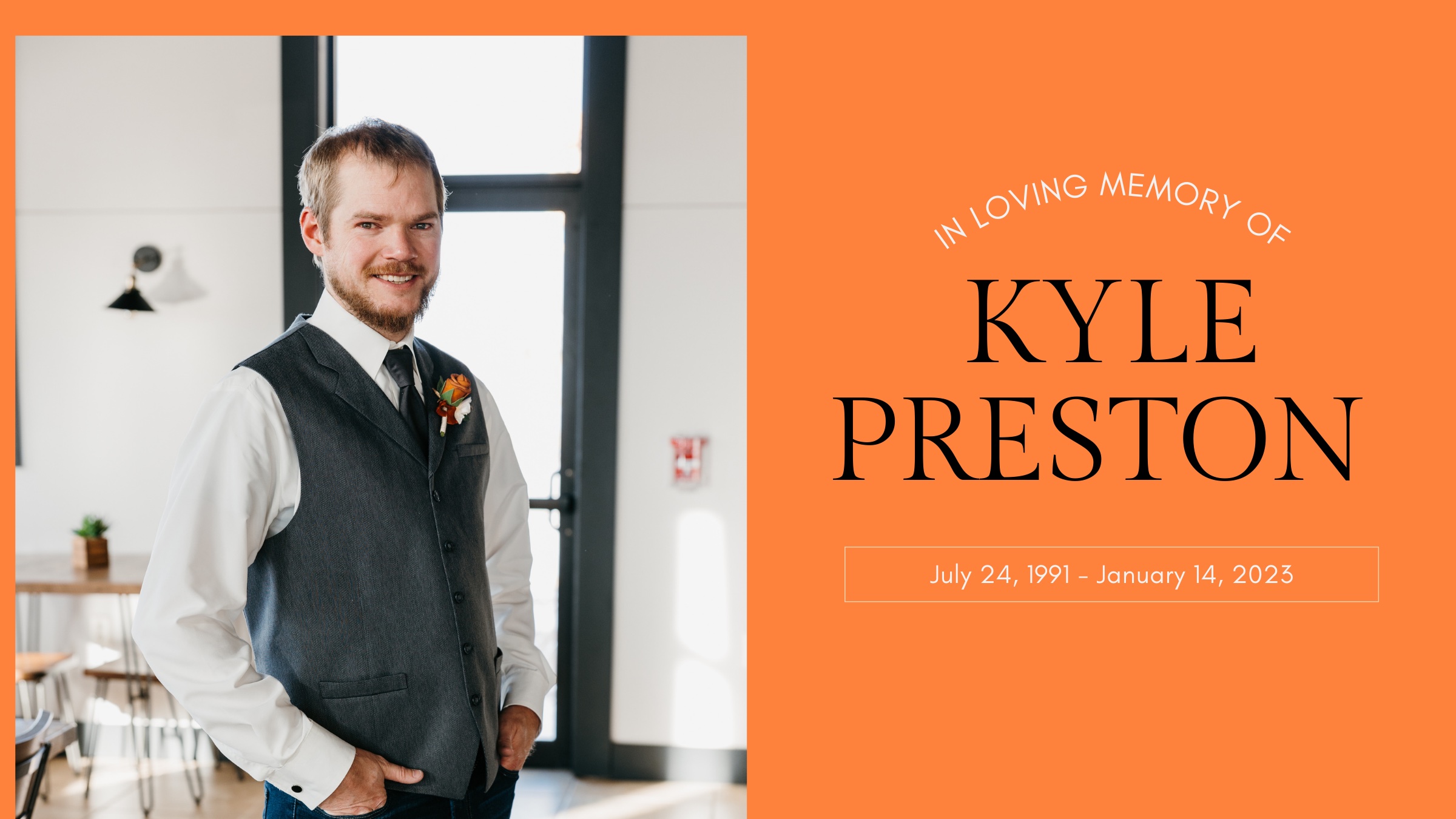 Kyle Preston's Memorial Service