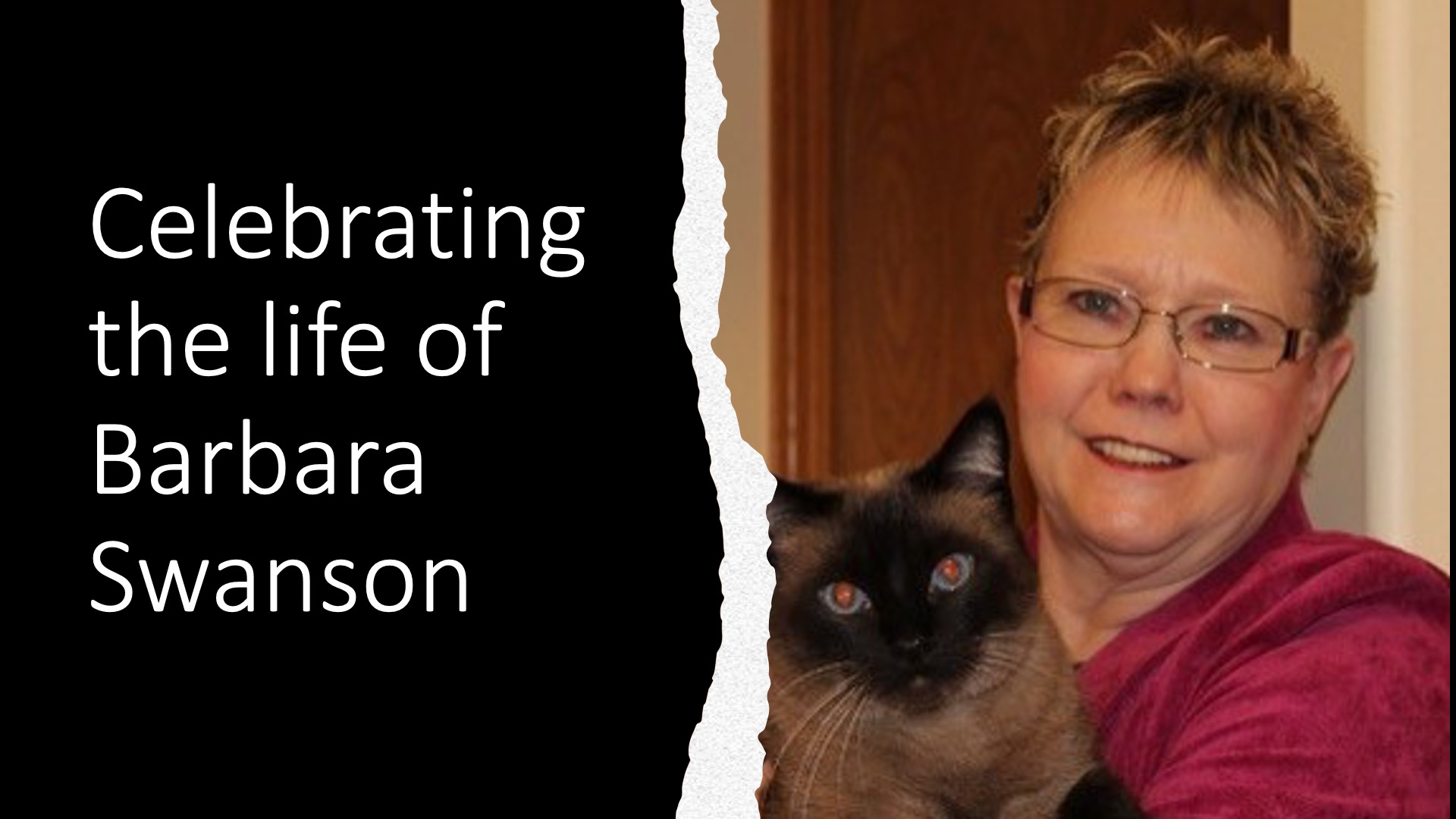 Barbara Swanson Memorial Service