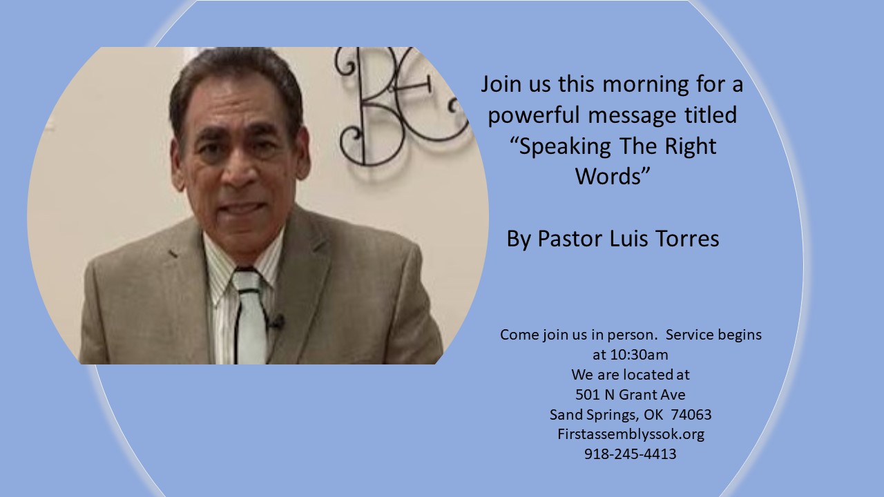 Speaking The Right Words