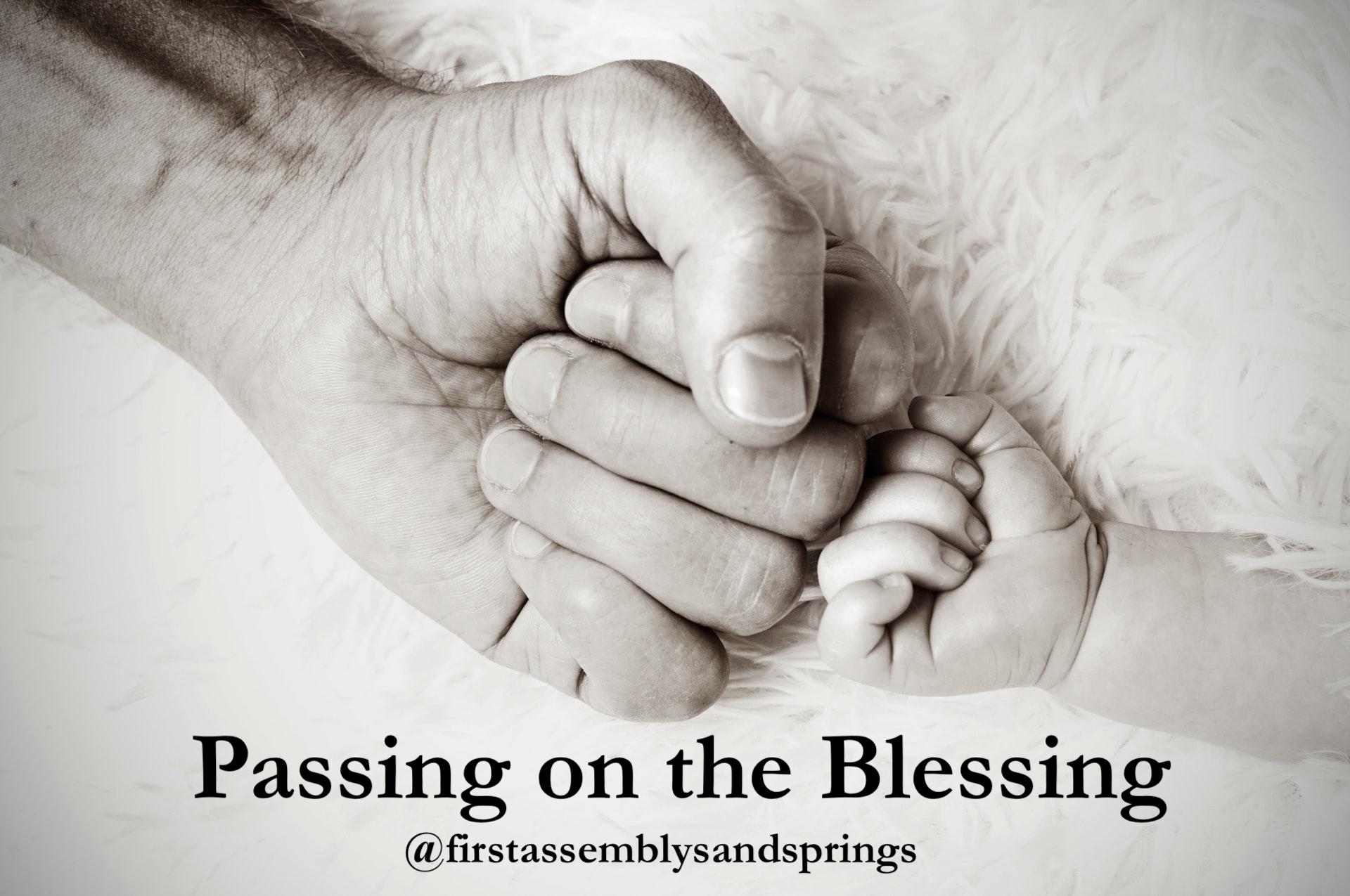Passing on the Blessing! Sunday, June 26, 2022