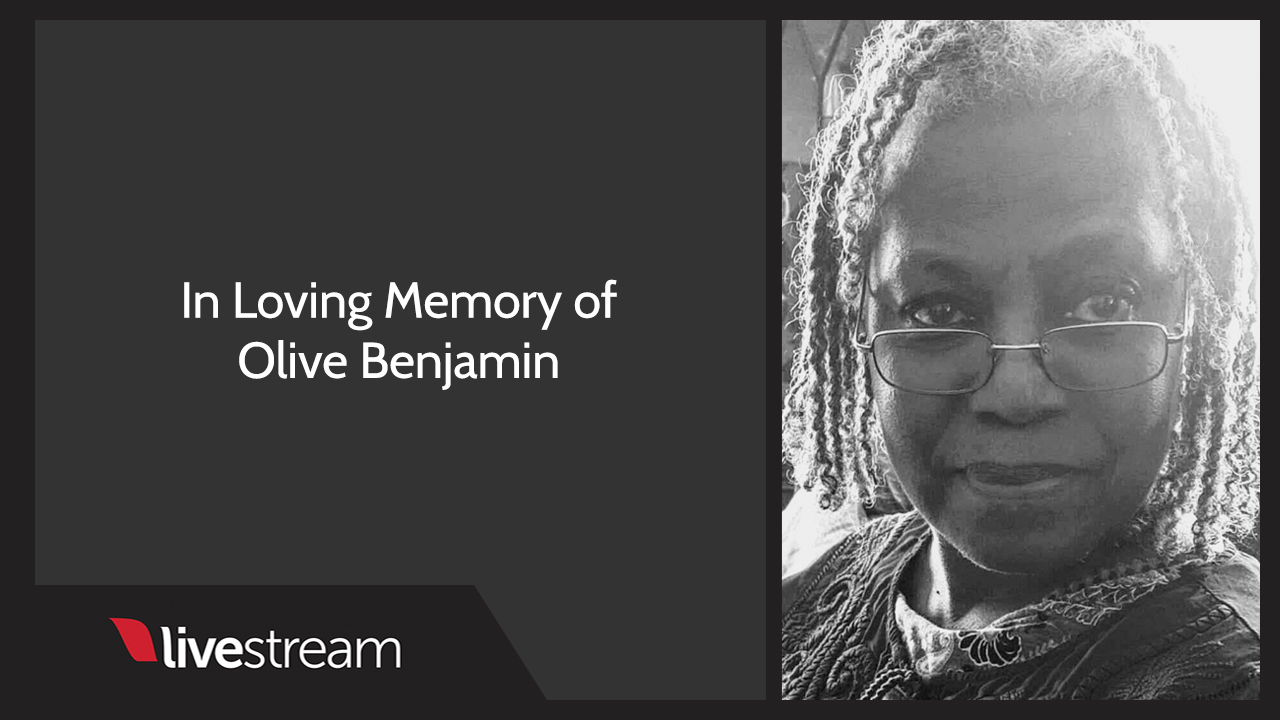 9th December 2022 - Olive Benjamin