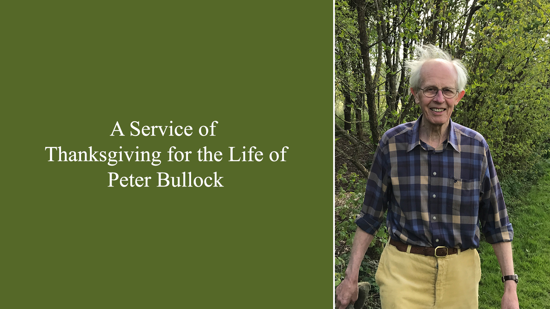 18th May 2023 - Peter Bullock