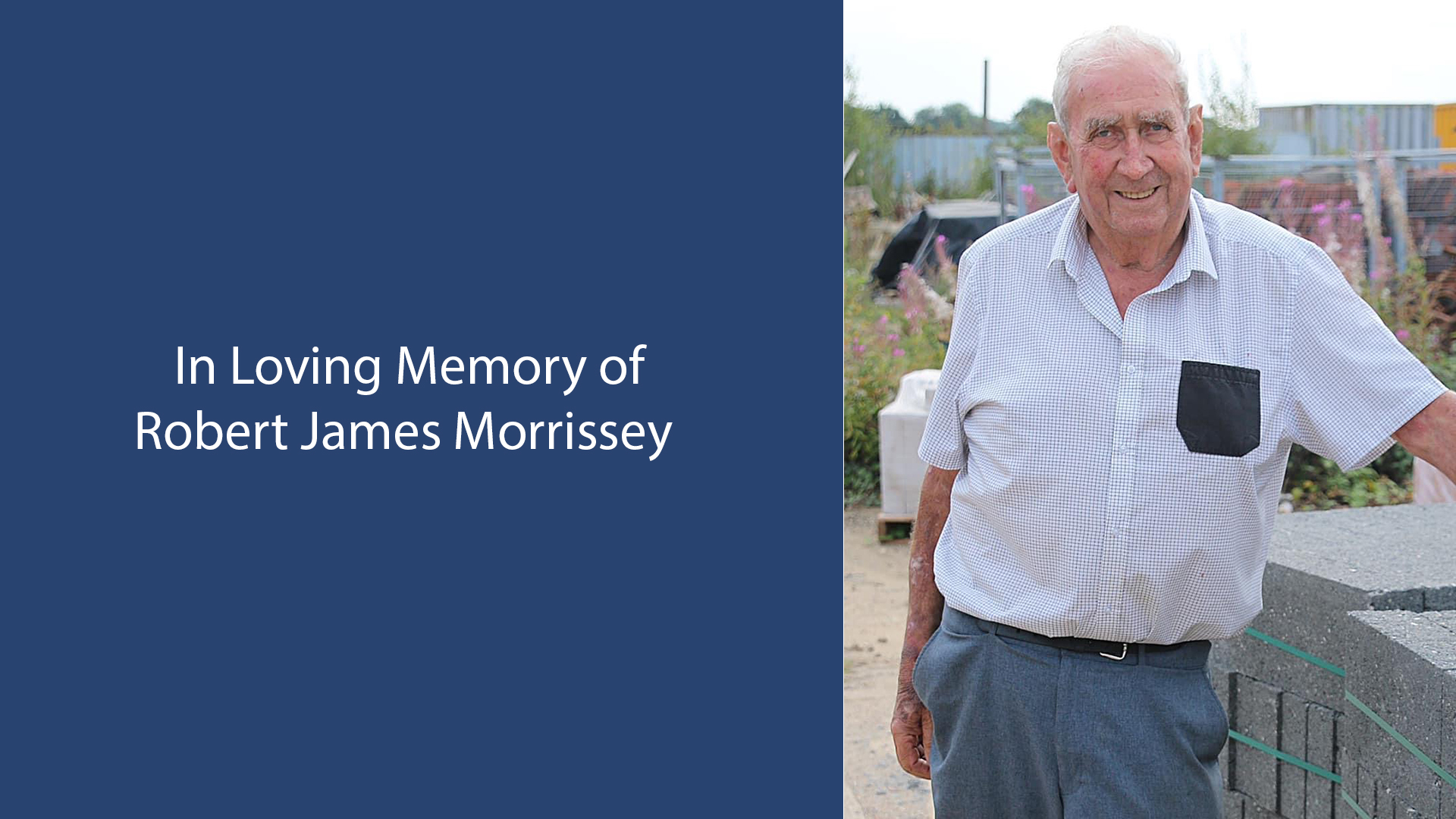 6th June - Robert James Morrissey