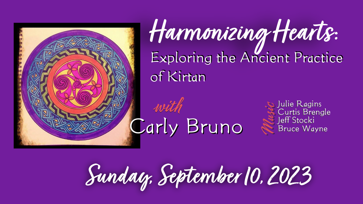 Sunday Service, September 10, 2023 with Carly Bruno