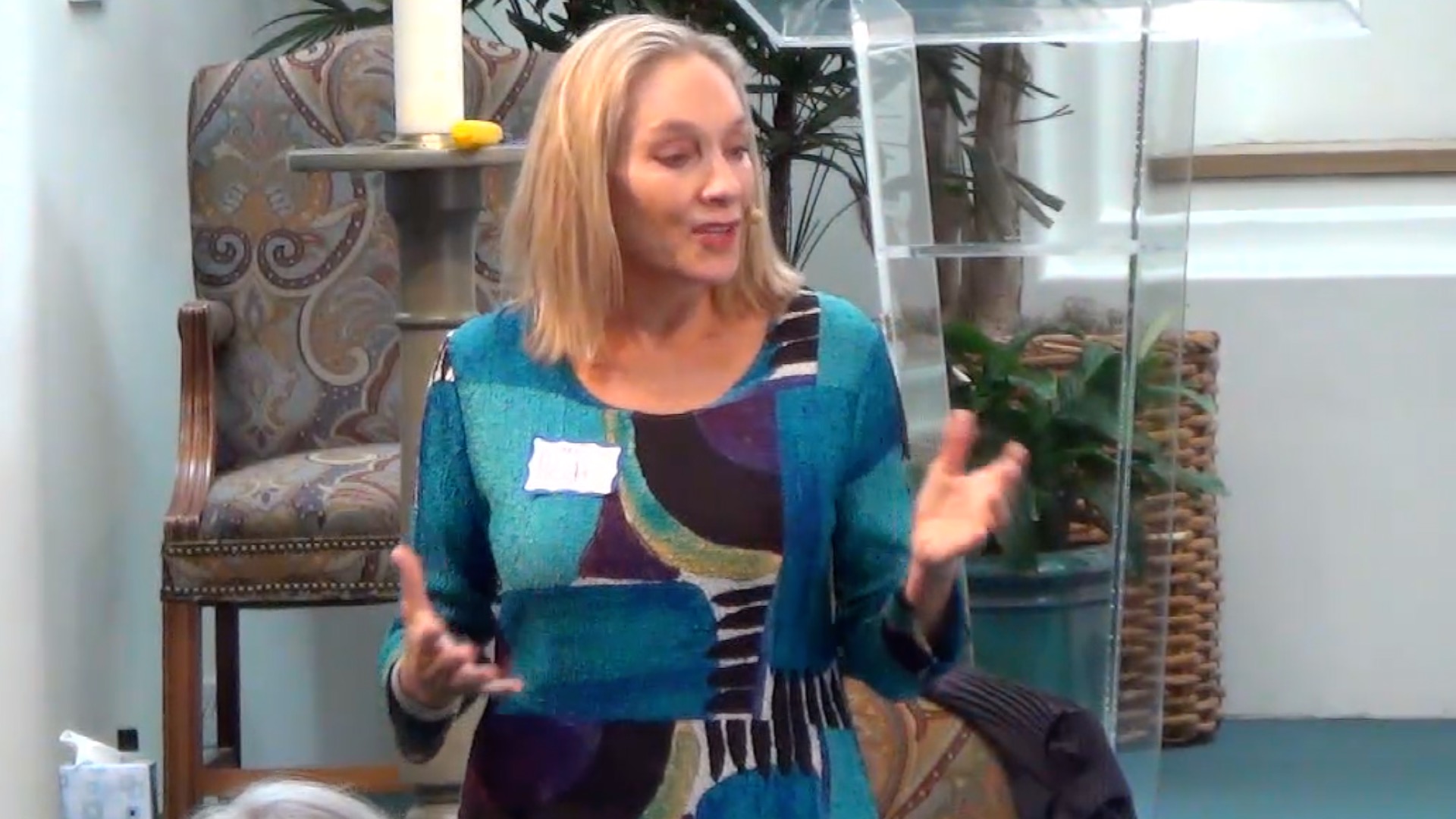 What if God was one of us? Rev. Heidi Alfrey's workshop