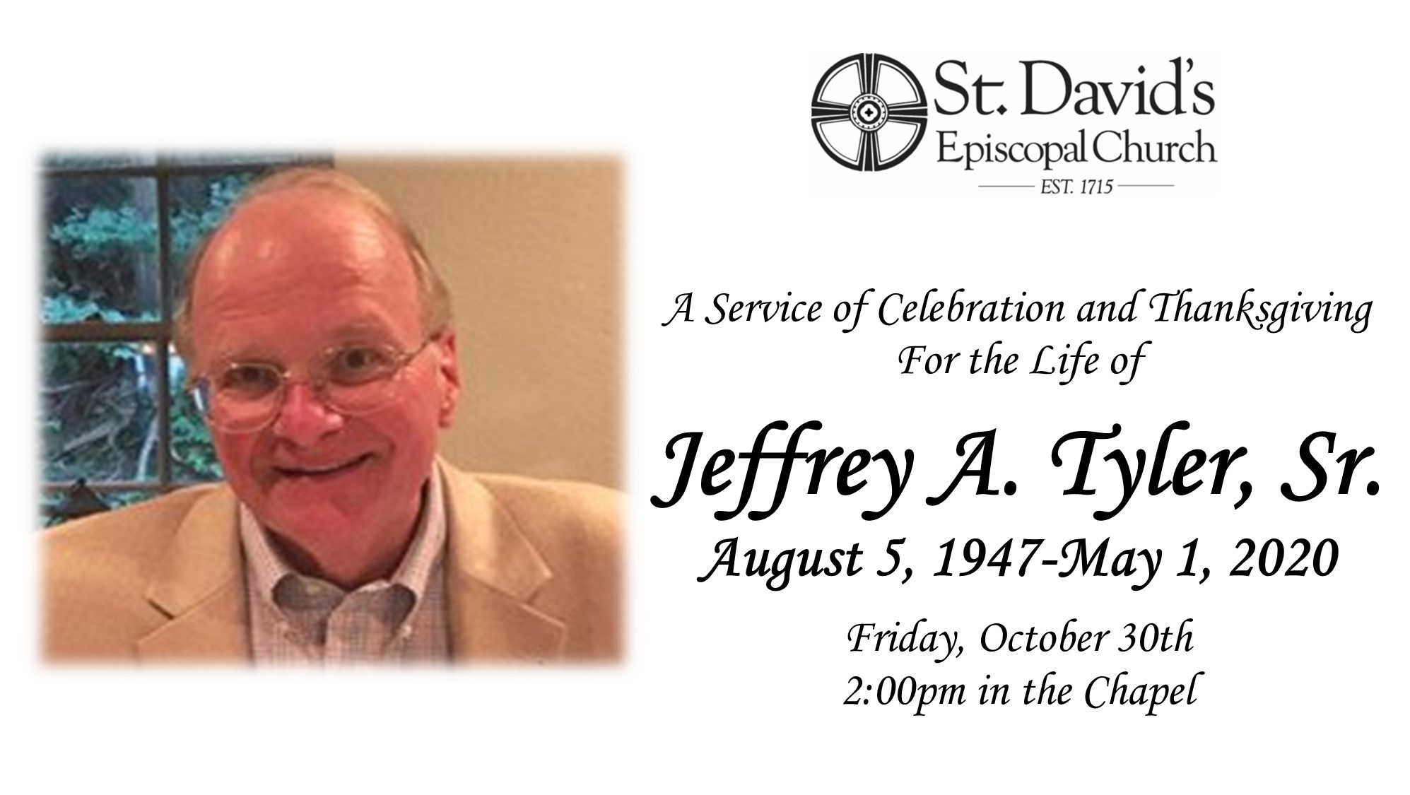 Jeff Tyler Memorial Service