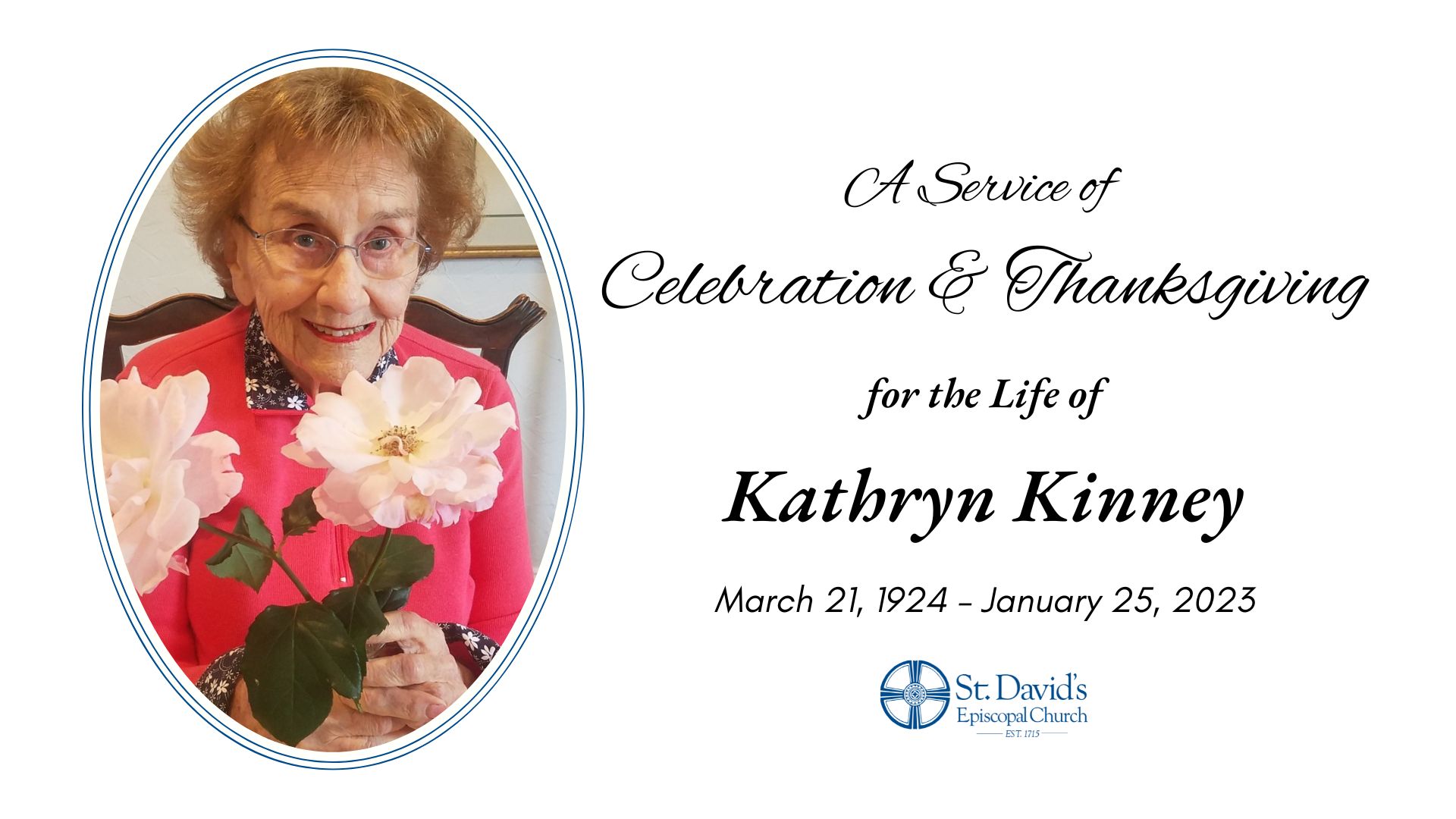 Kathryn Kinney Memorial Service