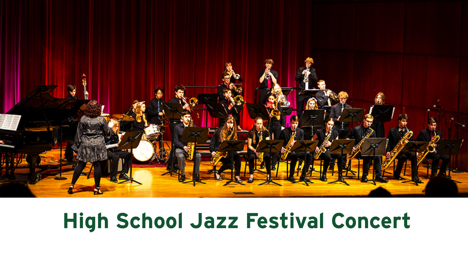 High School Jazz Festival Concert